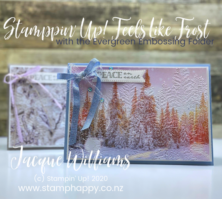 Evergreen Forest Embossing: From Pretty to Stunning! - Stamp Happy ...
