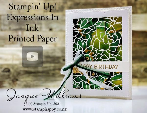 What Do I Make with my Beautiful Papers? Expressions in Ink - Stamp ...