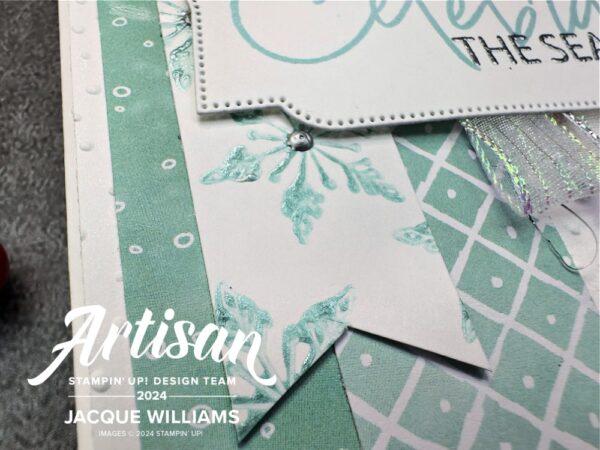 More Ways to Use the Pearlized Enamel Effects! - Stamp Happy, Jacque Williams, Stampin' Up ...