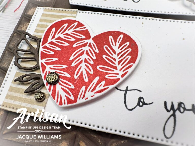 Hearts of Elegance Masculine Valentine's or Anniversary Card - Stamp ...