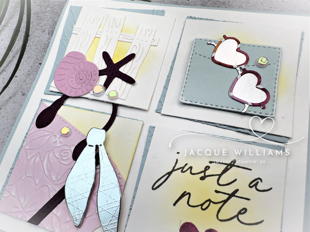 Notes & Totes Card Sampler - Stamp Happy, Jacque Williams, Stampin' Up ...