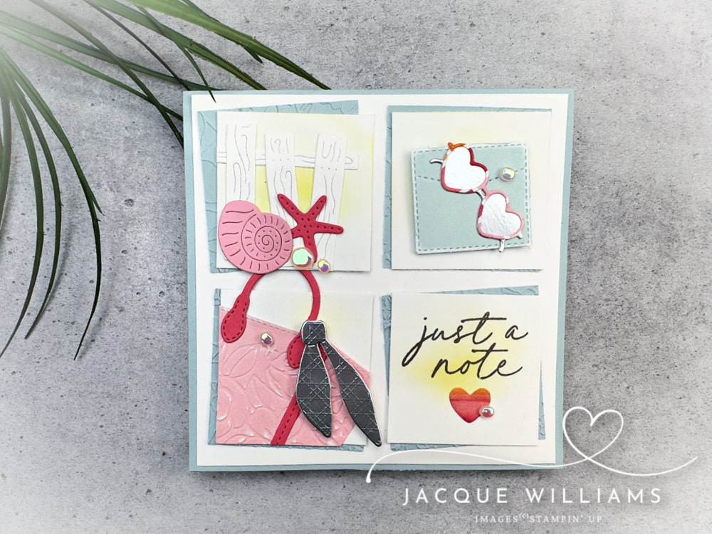 Notes & Totes Card Sampler - Stamp Happy, Jacque Williams, Stampin' Up ...